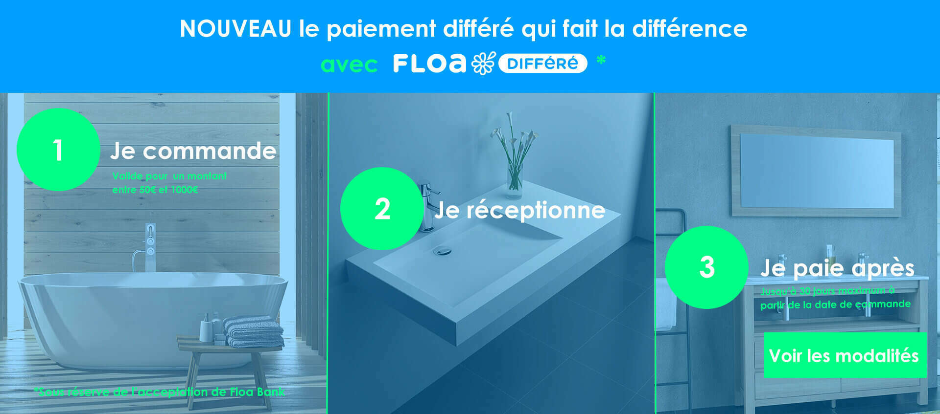 Bains-design.fr, Vasques, robinetterie et meubles de salle de bains